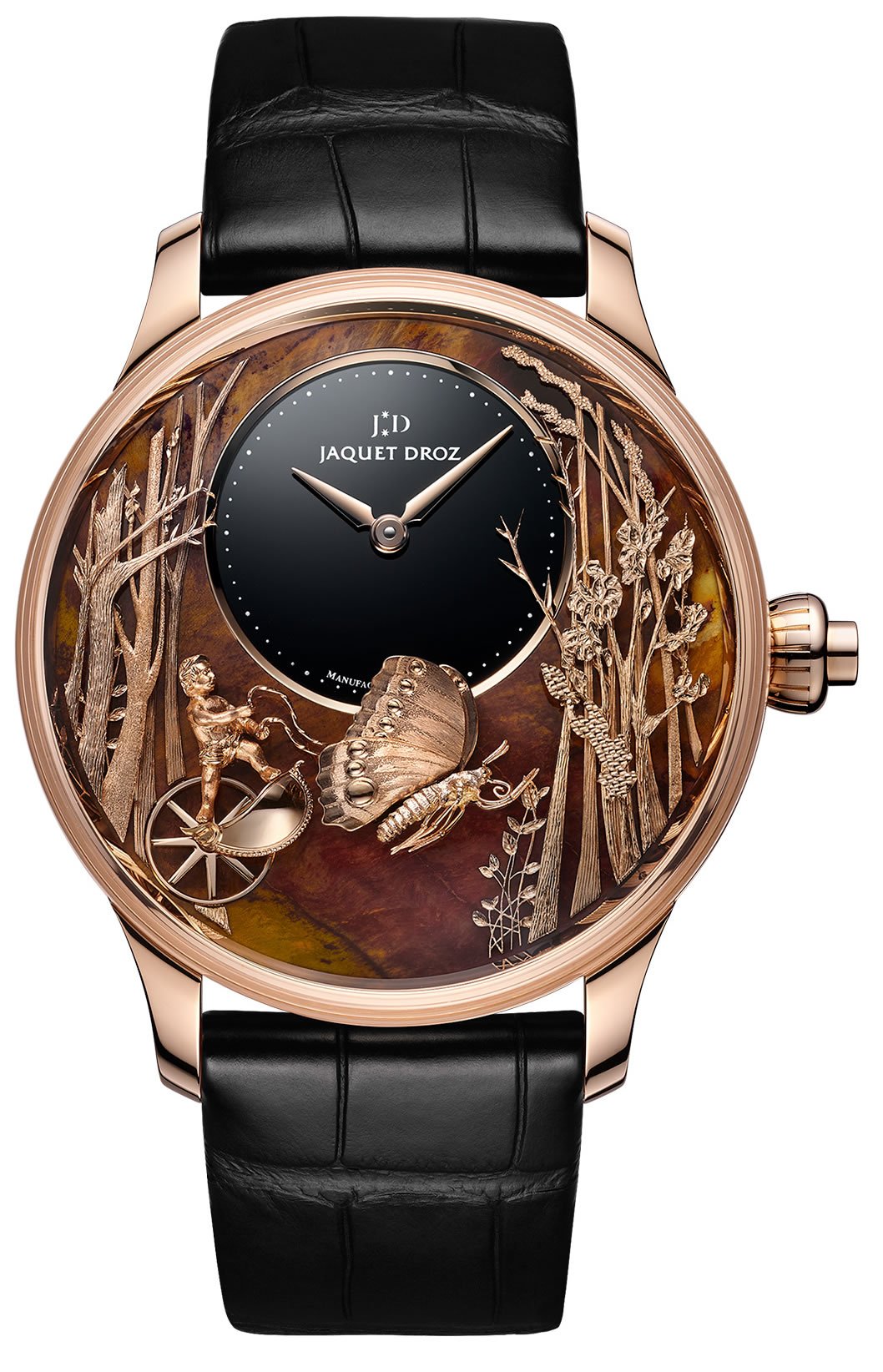 Introducing The New Jaquet Droz Loving Butterfly Automaton - Timepieces ...